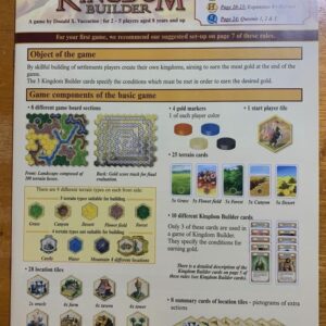 Queen Games Kingdom Builder Big Box 2nd Edition Board Game