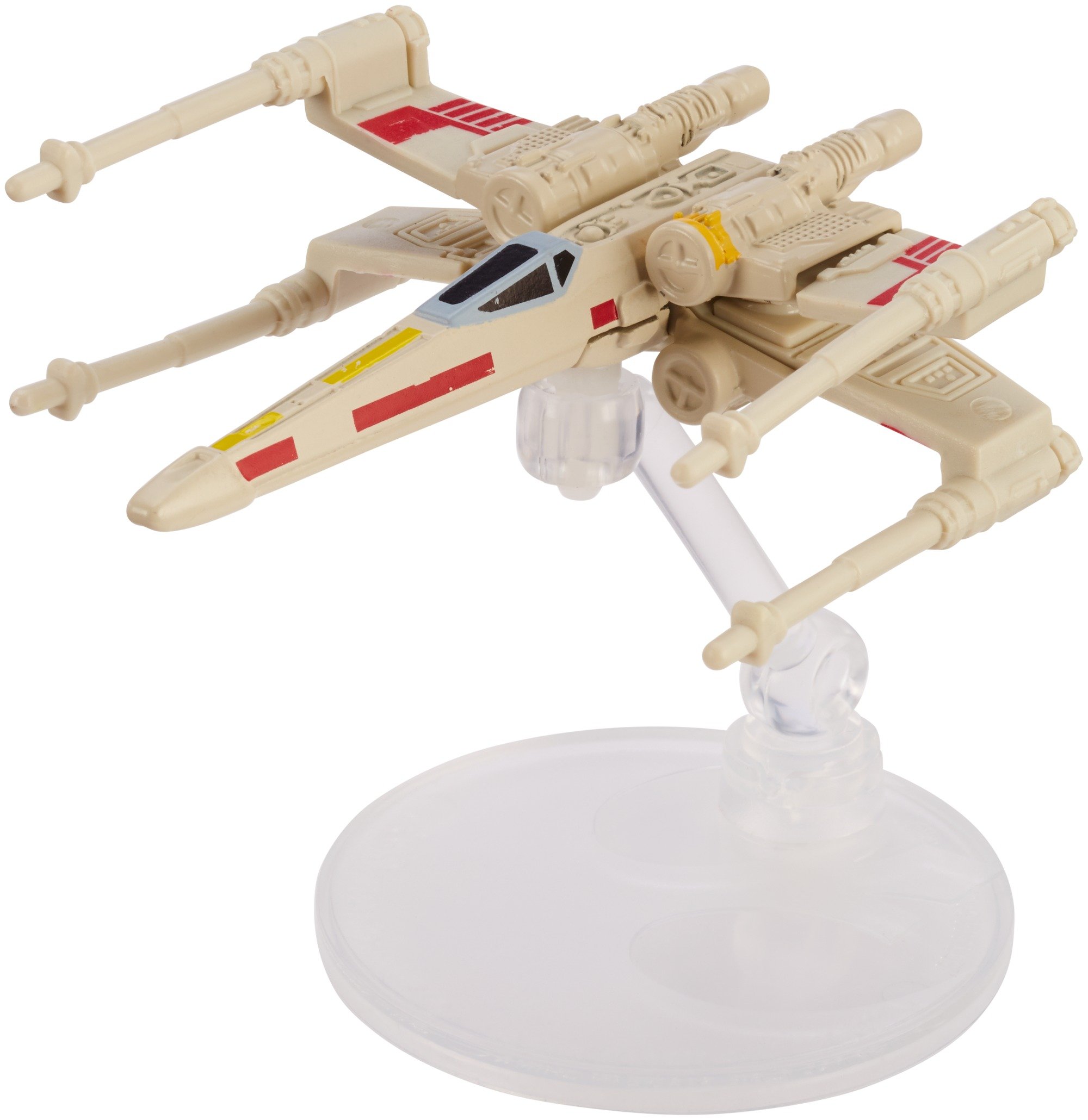 Hot Wheels Star Wars Starships 40th Anniversary X-Wing 5 Vehicle, Red