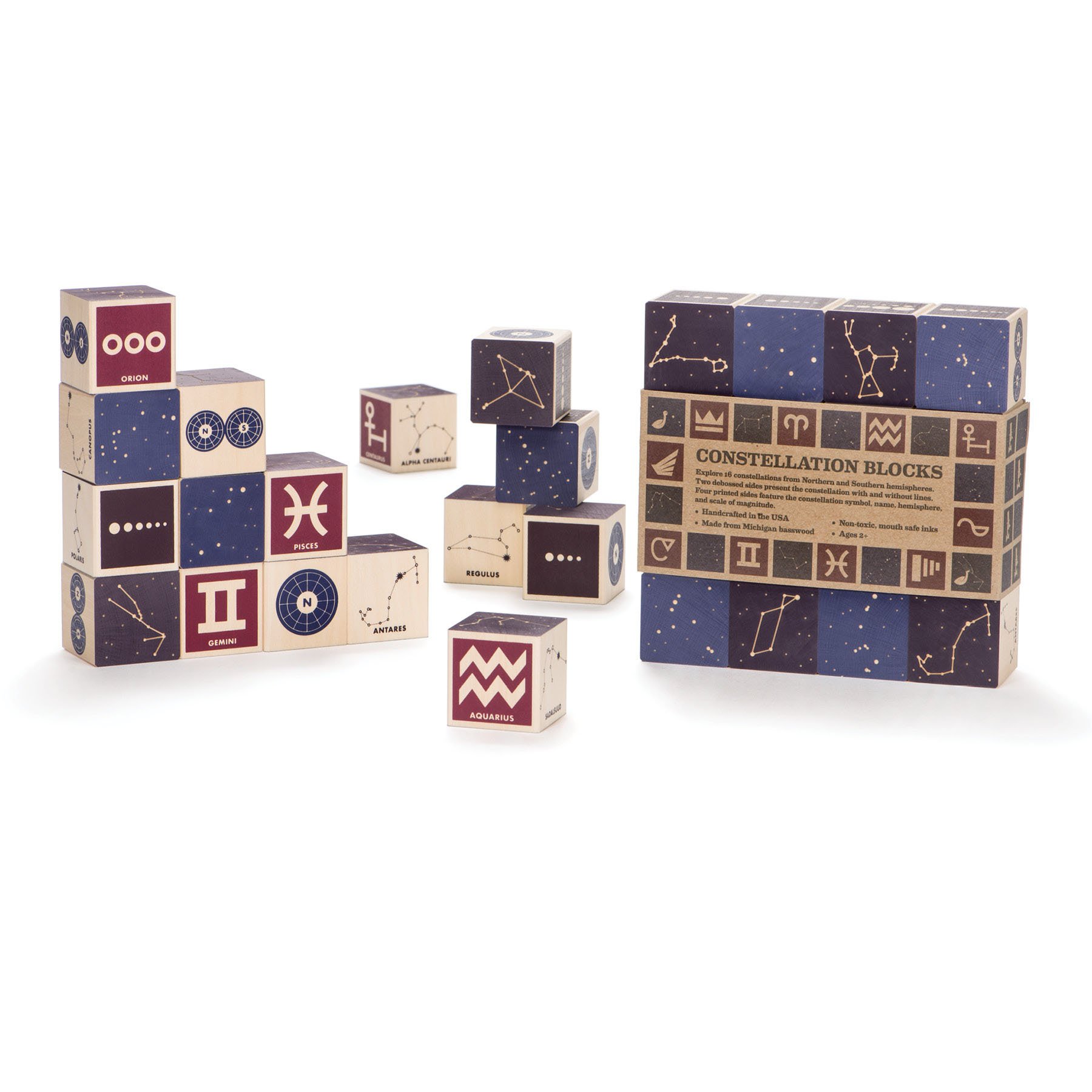 Uncle Goose Constellation Blocks - Made in The USA