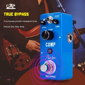 Rowin Compressor Pedal Comp Effect Pedal for Guitar