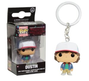 funko pop keychain stranger things dustin action figure