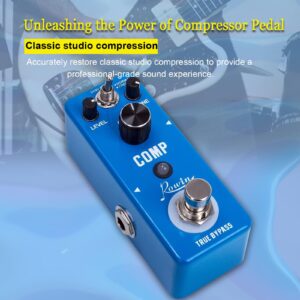 Rowin Compressor Pedal Comp Effect Pedal for Guitar