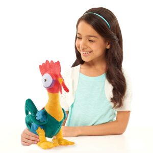 Moana 11-inch Hei Hei Feature Small Plush with Sounds and Dancing, Stuffed Animal, Pretend Play, Kids Toys for Ages 3 Up by Just Play