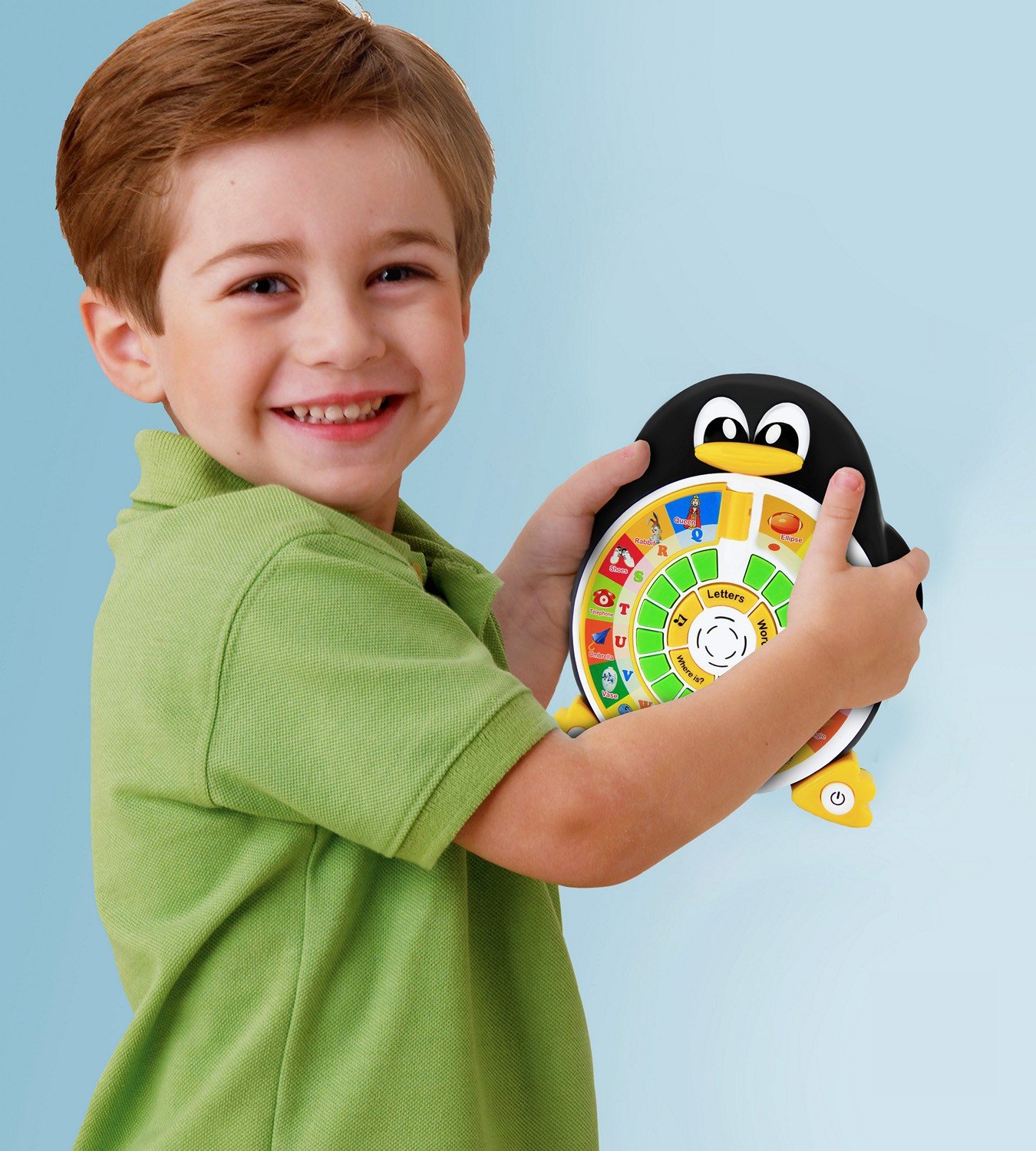 Penguin Power ABC Learning & Educational Toys for Preschoolers - Preschool Learning Activities Toys to Learn ABCs, Words, Spelling, Shapes, Quiz & Songs - Learning Toys for 3+ Year Olds Boys and Girls