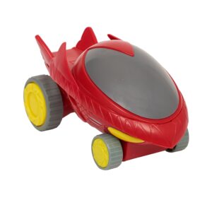 just play pjmask rev n rumblers owl glider vehicle, red