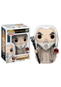 funko pop movies the lord of the rings saruman action figure