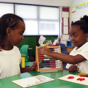 edxeducation Abacus - In Home Learning Manipulative for Early Math - 10 Row Counting Frame - Teach Counting, Addition and Subtraction