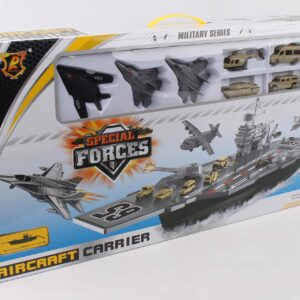 Daron Worldwide Trading Aircraft Carrier BP96243 Playset ,for 36 months to 180 months Gray