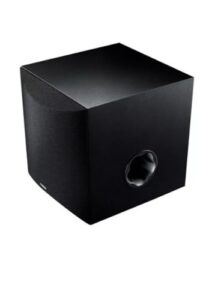 yamaha 8" 100w powered subwoofer - black (ns-sw050bl)