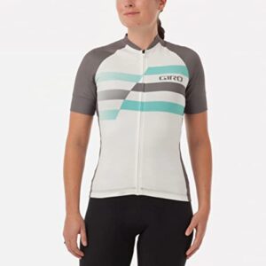 giro chrono expert jersey womens adult cycling jerseys - white shredder (2017) - large