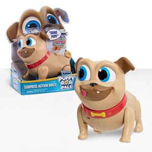 puppy dog pals surprise action figure, rolly, officially licensed kids toys for ages 3 up by just play