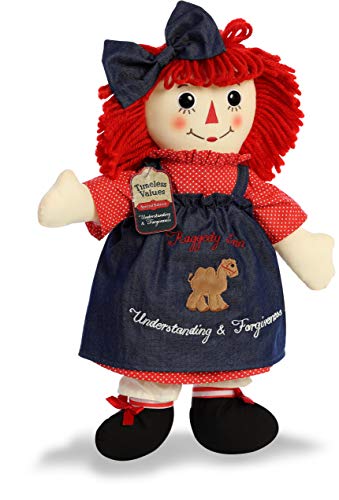 Aurora - Raggedy Ann Classic - 16" Raggedy Ann Se Understanding, Multicolor, Large