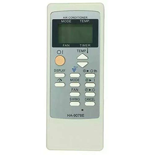 Replacement for Sharp Portable Air Conditioner Remote Control CRMC-A705JBEZ for CV-P09LX CV-P10LC CV-P10MC CV-P10NC CVP10NC-D CVP10NC-R CV-P10PC CVP10PC-D CVP10PC-R CV-P10RC (Display in Celsius)