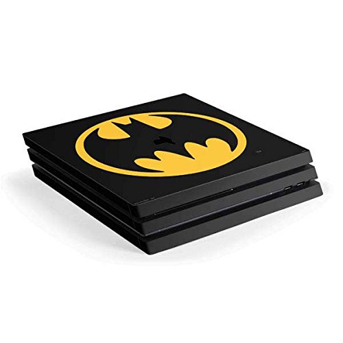 Skinit Decal Gaming Skin Compatible with PS4 Pro Console - Officially Licensed Warner Bros Batman Logo Design