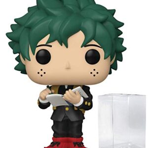 Funko My Hero Academia - Izuku Midoriya (Deku) Pop! Vinyl Figure (Bundled with Compatible Pop Box Protector Case), Multicolor, 3.75 inches