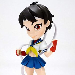 Cryptozoic Street Fighter Knockouts Series 1: Sakura Vinyl Figure, 7.5 inches