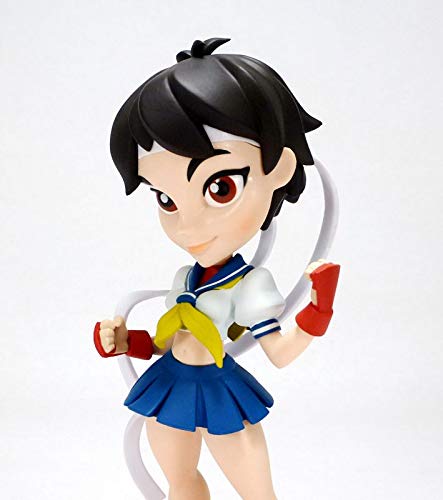 Cryptozoic Street Fighter Knockouts Series 1: Sakura Vinyl Figure, 7.5 inches