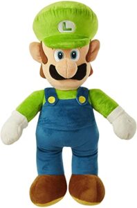 world of nintendo jumbo luigi plush 20 inches