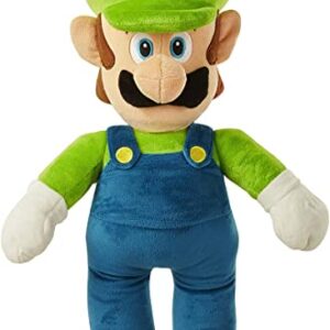 World of Nintendo Jumbo luigi Plush 20 Inches