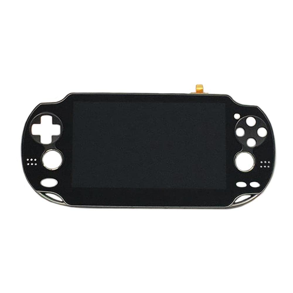 Rinbers® Black LCD Screen Dispaly with Touch Panel Digitizer Assembly Replacement for Playstation PS Vita PSV 1000 1001