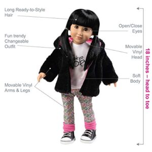 Adora 18-inch Doll, Amazing Girls Zoe (Amazon Exclusive)