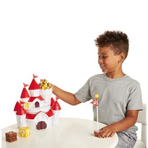 Super Mario Mushroom Kingdom Castle Playset with Exclusive 2.5” Bowser Figure