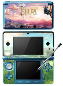 breath of the wild game skin for nintendo 3ds console