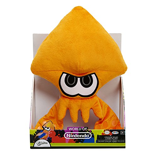 World of Nintendo Orange Splatoon Squid Jumbo