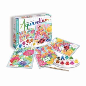 Sentosphère Aquarellum - In The Flowers Watercolor Painting Kit