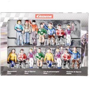 Carrera Race Spectators - Set of 15 Detailed Fans - 1:32 Scale Figures - Realistic Scenery Accessory for Slot Car Track Sets