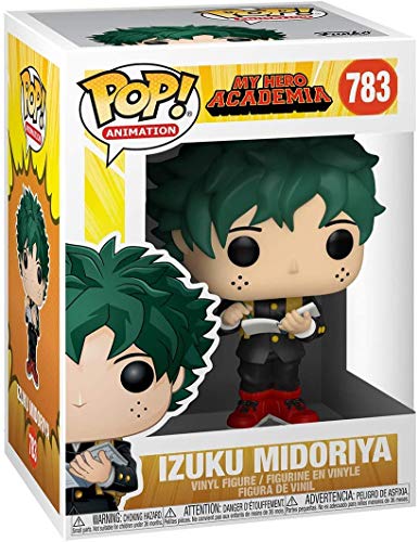 Funko My Hero Academia - Izuku Midoriya (Deku) Pop! Vinyl Figure (Bundled with Compatible Pop Box Protector Case), Multicolor, 3.75 inches