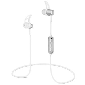 hypergear magbuds wireless stereo sound earphones. sweatproof with hands-free microphone & maximum noise isolation for any bluetooth enabled device