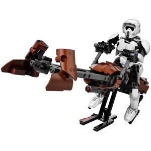 lego star wars scout trooper & speeder bike 75532 building kit