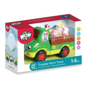 Wow Toys Freddie Farm Truck (6 Piece Play Set), White