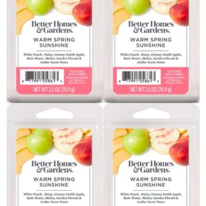 Better Homes and Gardens Warm Spring Sunshine Wax Cubes - 4-Pack