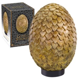 the noble collection game of thrones viserion egg ( tan )