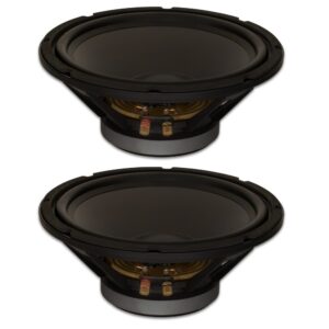 goldwood sound, inc. stage subwoofer, heavy duty 8ohm 12" woofers 450 watts each replacement 2 speaker set (gw-12pc-8-2)