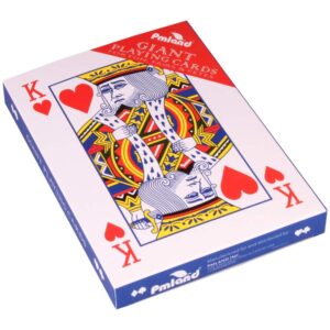 pmland giant 5 x 7 inch large poker index playing cards