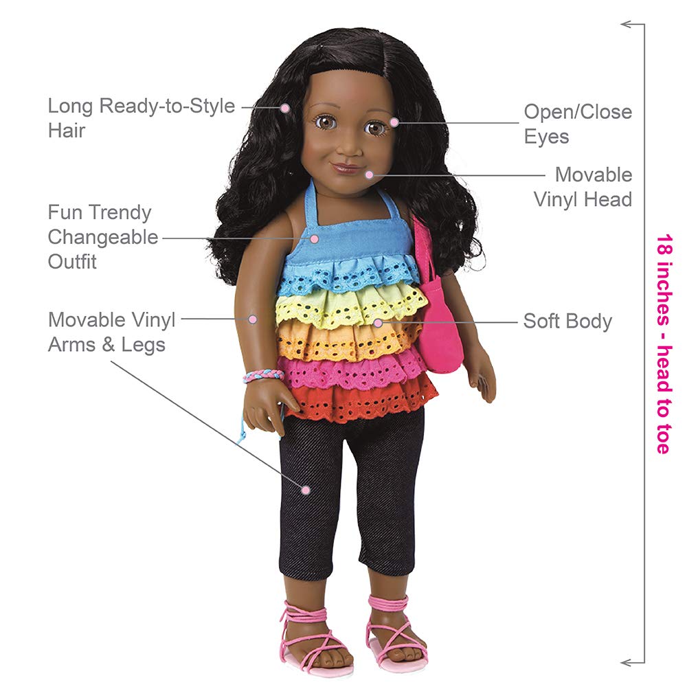 Adora Amazing Girls18 Play Doll, Jada (Amazon Exclusive)