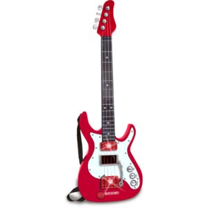 bontempi red electric guitar, right, multicolor, ‎2.54 x 2.54 x 2.54 cm (241300)