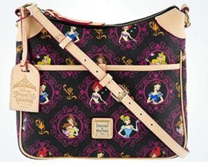 disney dooney & bourke beauty marathon princess 2017 crossbody bag handbag (princess placement will vary)