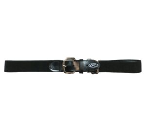 rawlings youth adjustable belt, black, one size