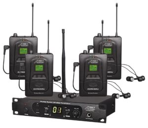 audio2000's awm6306u in-ear audio monitor system