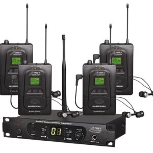 Audio2000'S AWM6306U In-Ear Audio Monitor System