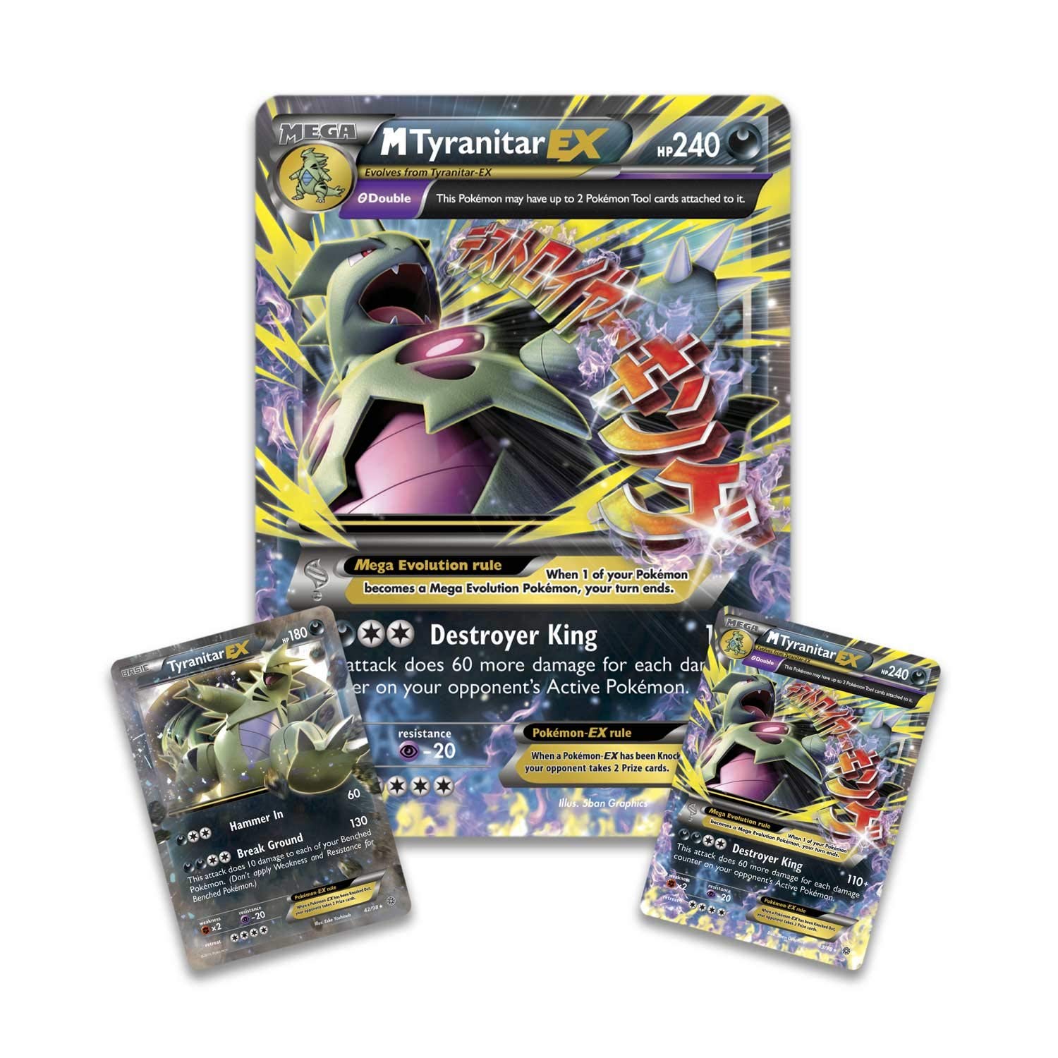 Pokemon TCG Mega Tyranitar-Ex Premium Collection Card Game