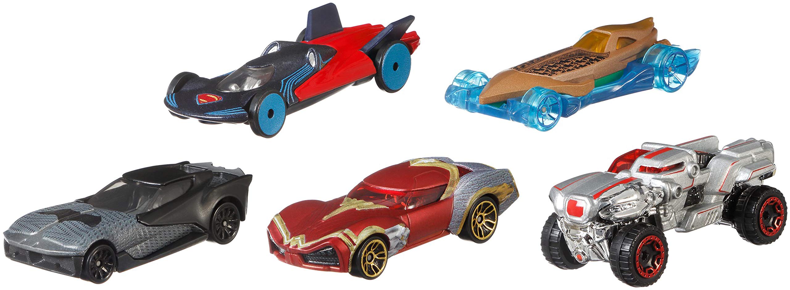 Hot Wheels DC Universe Justice League 5-Pack, Vehicle