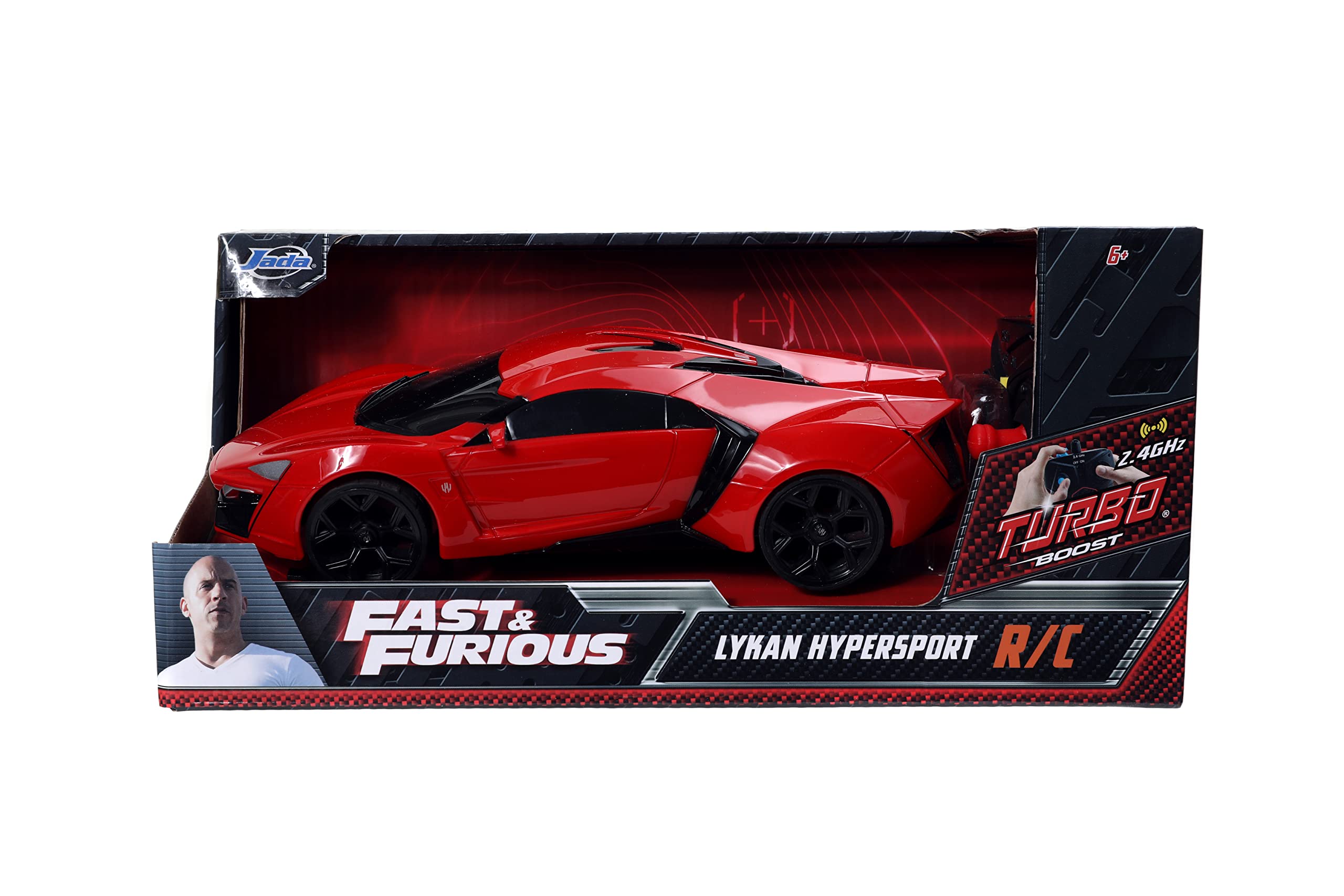 Jada Toys Fast & Furious 8 7.5" RC - Ice Charger Vehicles, Grey