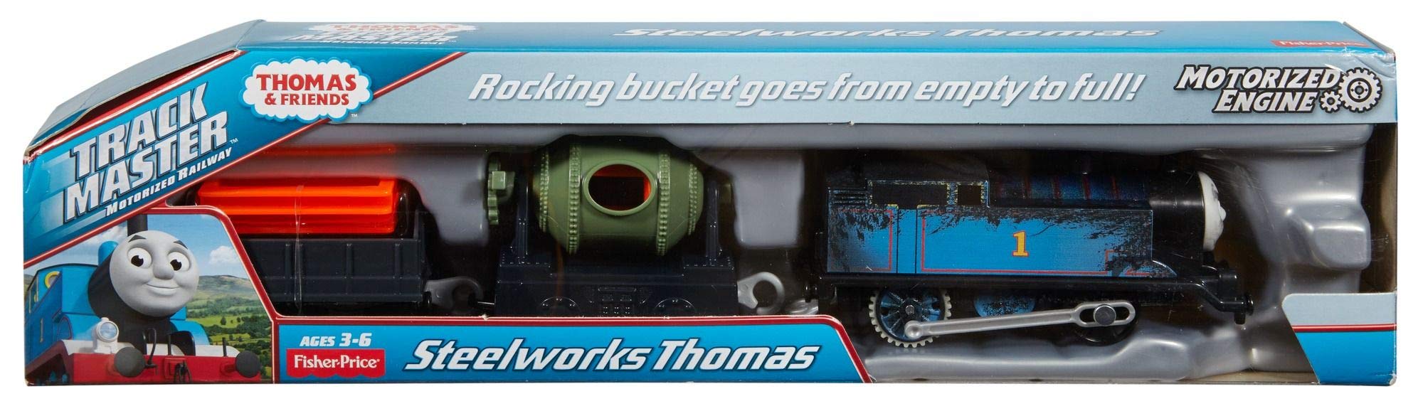 Thomas & Friends TrackMaster, Motorized Railway Steelworks Thomas Train