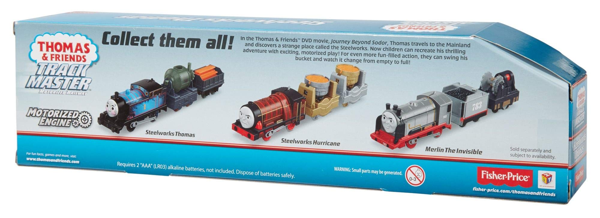 Thomas & Friends TrackMaster, Motorized Railway Steelworks Thomas Train