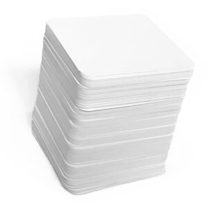 blank square playing cards (2.75" square & matte finish) 200 blank cards, flash cards, board game cards, study guide & note cards